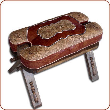Moroccan Stool, Moroccan Camel Saddle, Moroccan Poof.