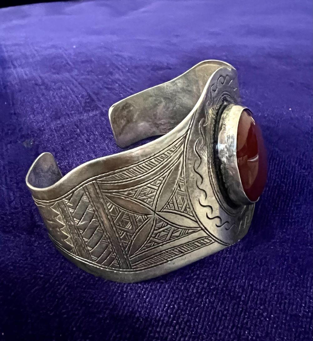 Silver bracelet, Moroccan bracelet, Moroccan jewelry