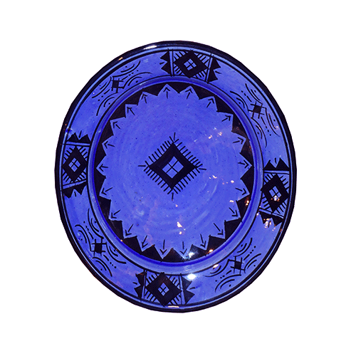 Moroccan plates, ceramic Plates