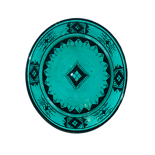Moroccan plates, ceramic Plates