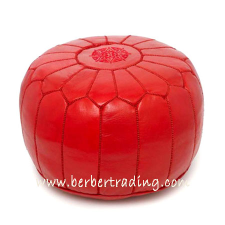 Moroccan Poof, Moroccan Hassock, Moroccan ottoman