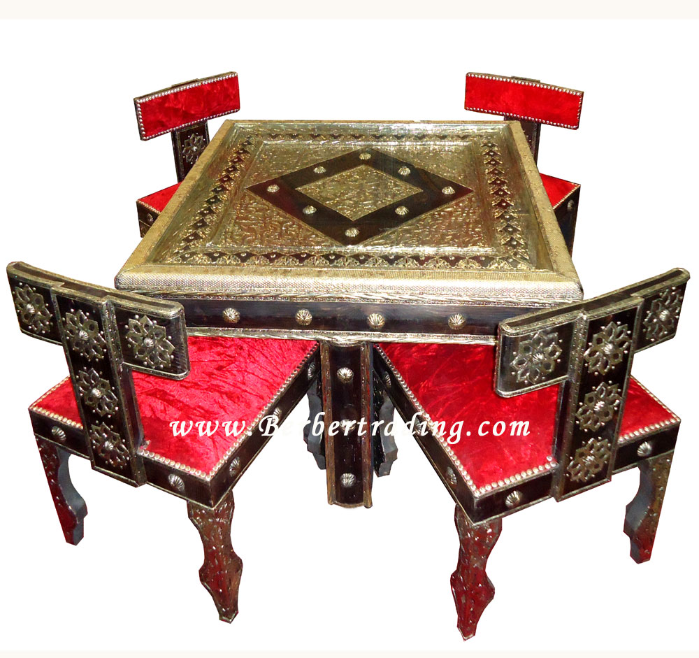 Conversation Set, Moroccan coffee table, Moroccan decor