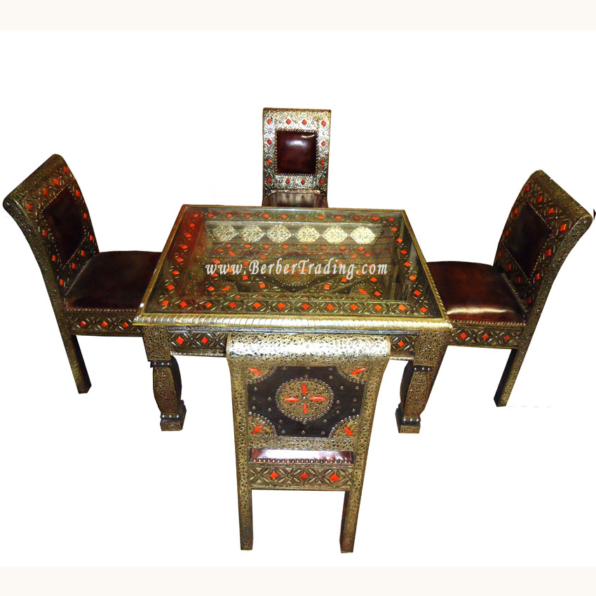 Moroccan coffee set, Moroccan coffee table, Moroccan decor